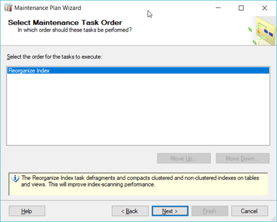 MSSQL ReOrganize Index - İnanç Delibalta